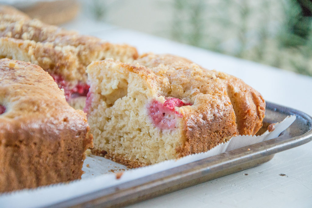 Raspberry Coffee Cake - Chateau Elma